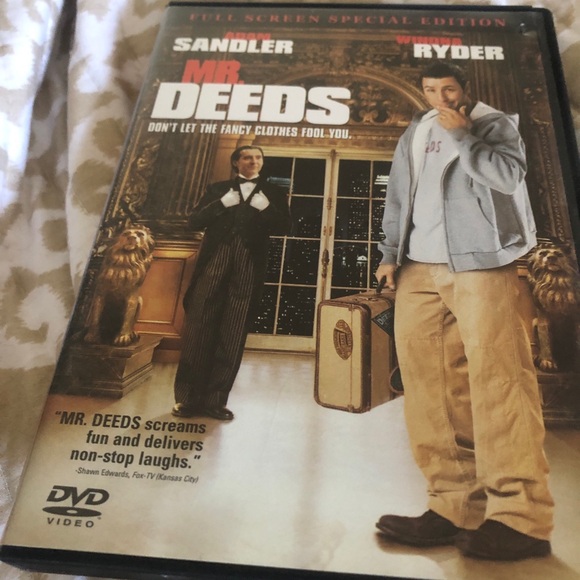 Other | Mr Deeds Dvd Full Screen Special Edition | Poshmark